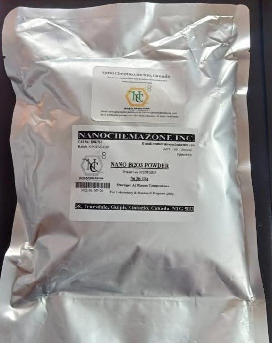 Bismuth Oxide Nanopowder | Nanochemazone | Bi2O3 Nanoparticles